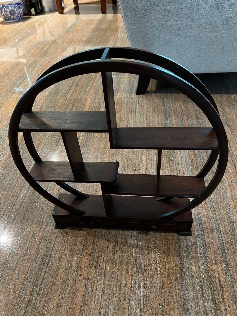 Chinese Round Table Display Rack, Furniture & Home Living, Home Decor ...