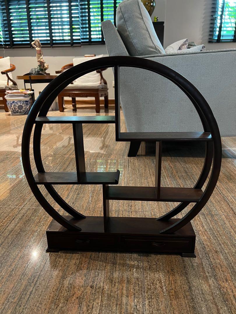 Chinese Round Table Display Rack, Furniture & Home Living, Home Decor ...
