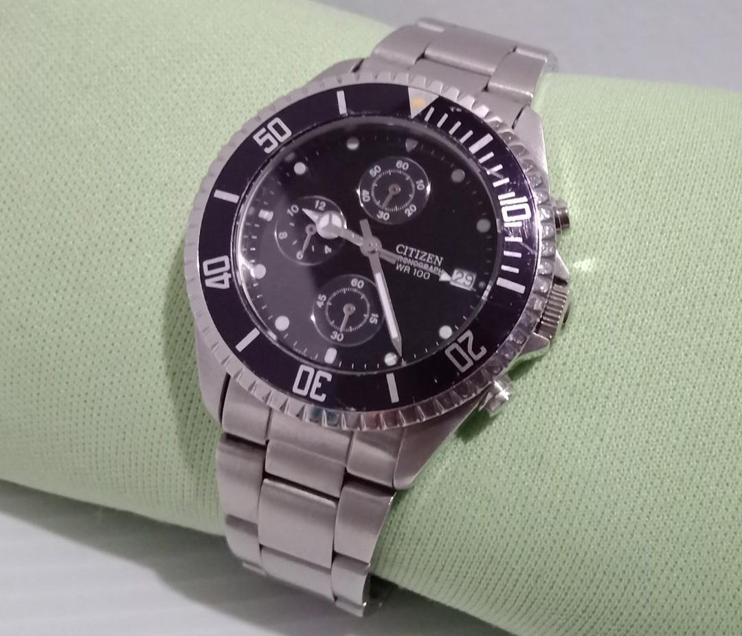 Citizen Chronograph submariner style, Men's Fashion, Watches ...