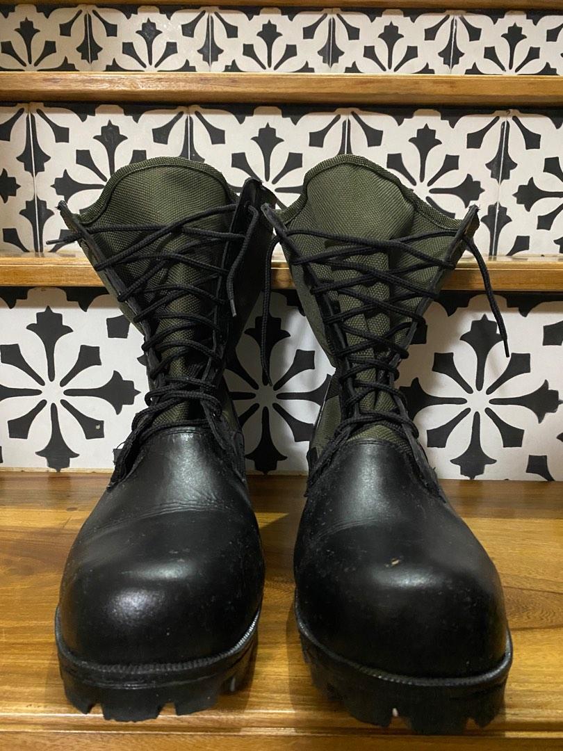 Combat Shoes ROTC, Men's Fashion, Footwear, Boots on Carousell