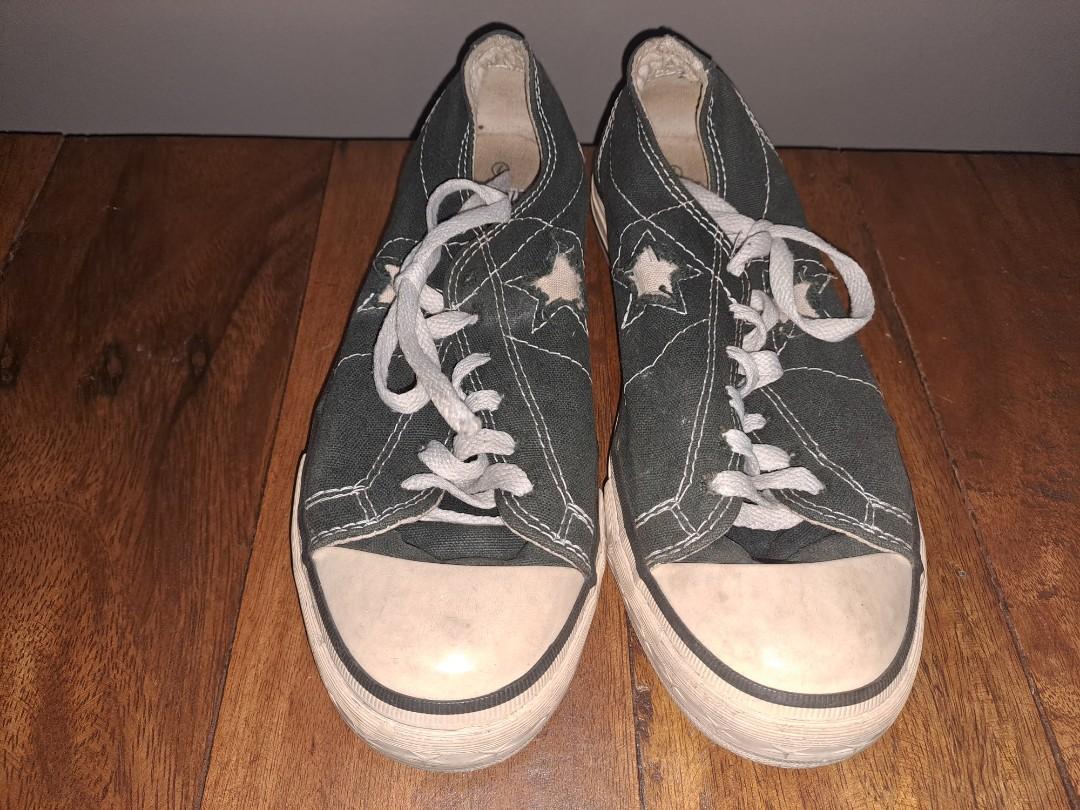 Converse One Star Blue, Women's Fashion, Footwear, Sneakers on Carousell