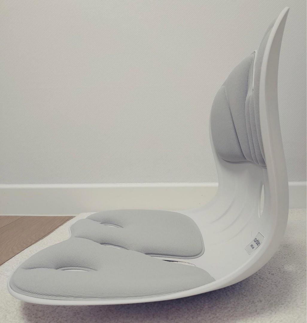 Curble Chair Wider (Gray), Furniture & Home Living, Office Furniture ...