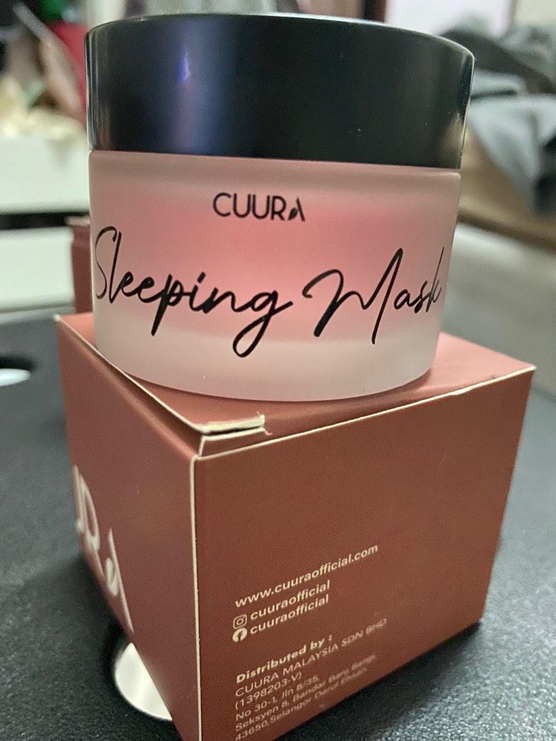 Cuura Sleeping Mask, Beauty & Personal Care, Face, Face Care on Carousell