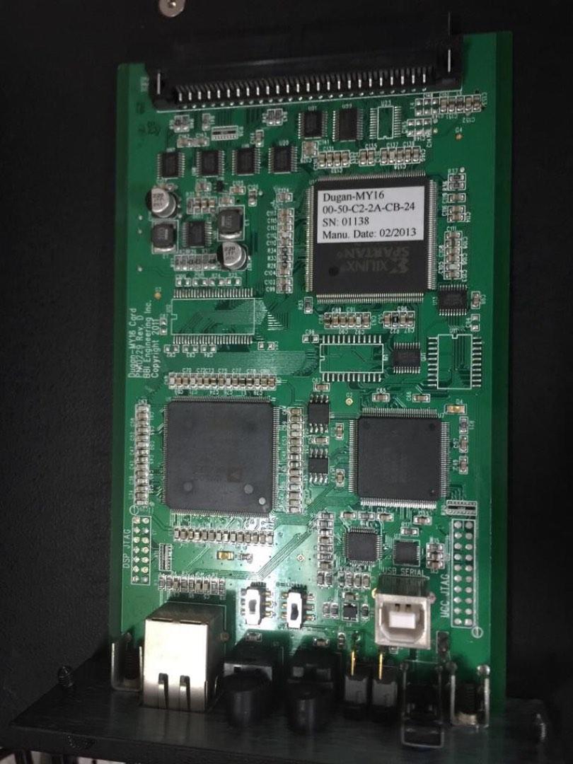 Dan Dugan sound design - MY 16 automatic mixing controller card, Audio ...