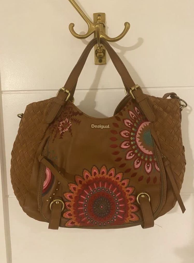 Desigual Tote Bag, Women's Fashion, Bags & Wallets, Tote Bags on Carousell