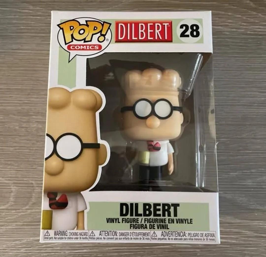 Dilbert funko pop, Hobbies & Toys, Toys & Games on Carousell