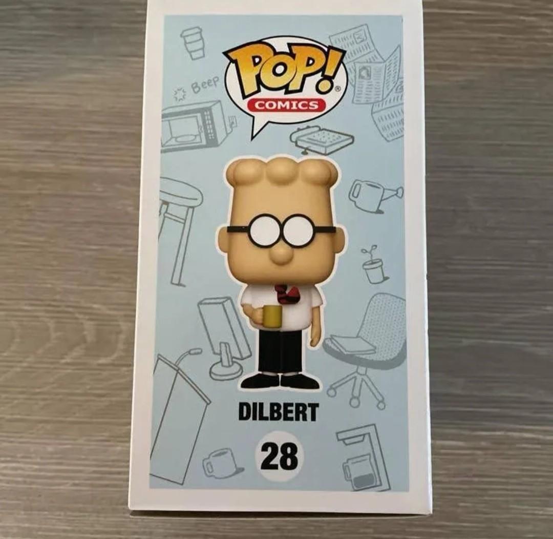 Dilbert funko pop, Hobbies & Toys, Toys & Games on Carousell