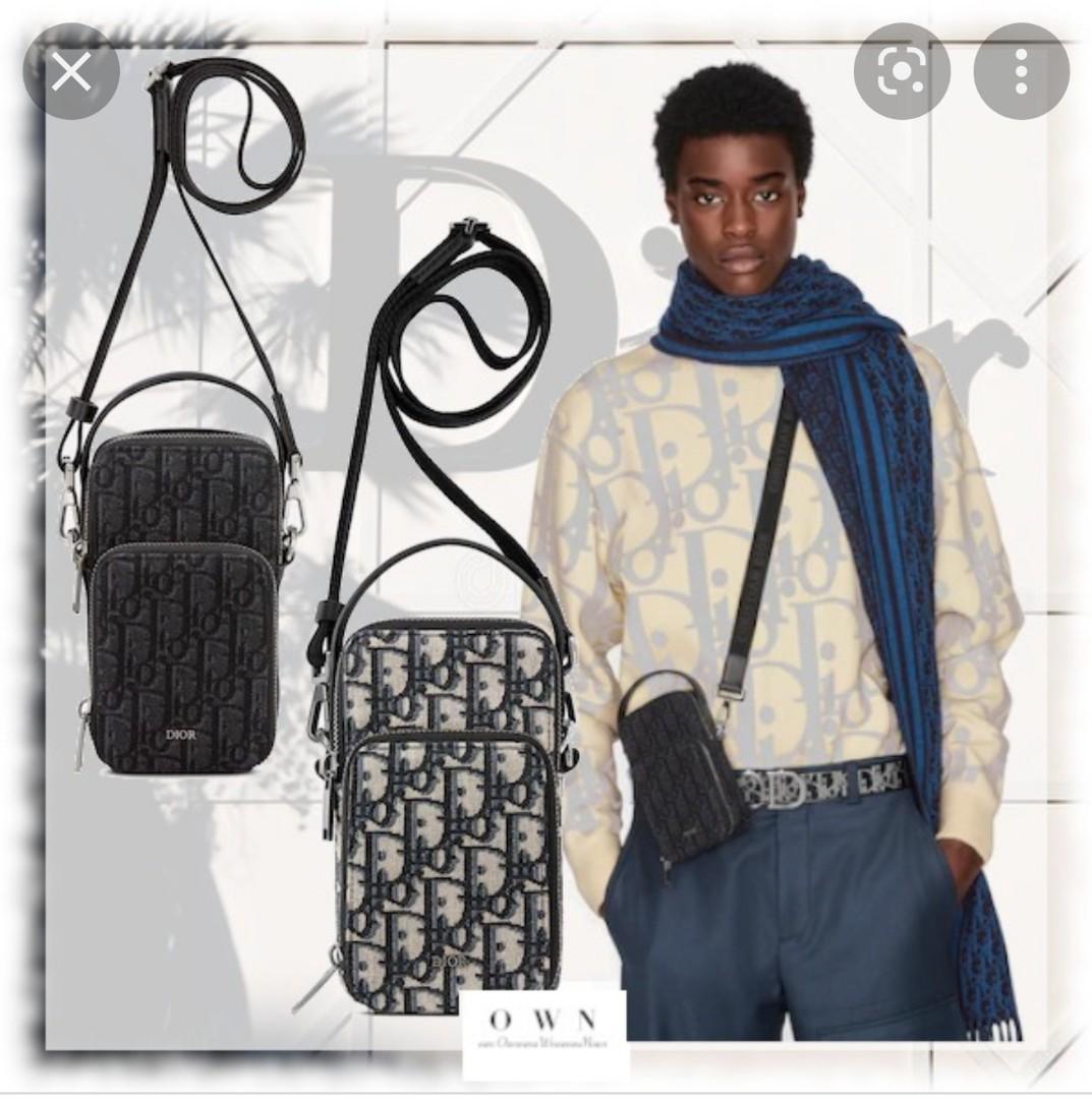 DIOR Phone Bag Micro Rider, Luxury, Bags & Wallets on Carousell