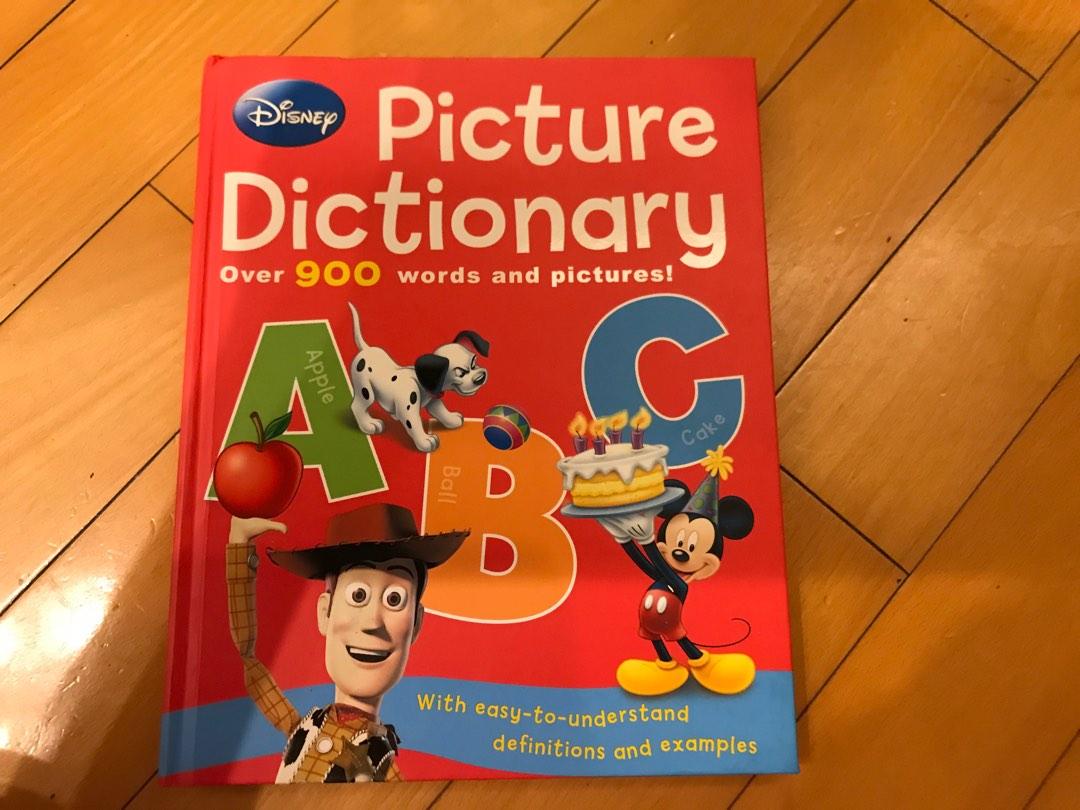 Disney ABC Picture Dictionary, 興趣及遊戲, 書本 & 文具, 小朋友書 on Carousell