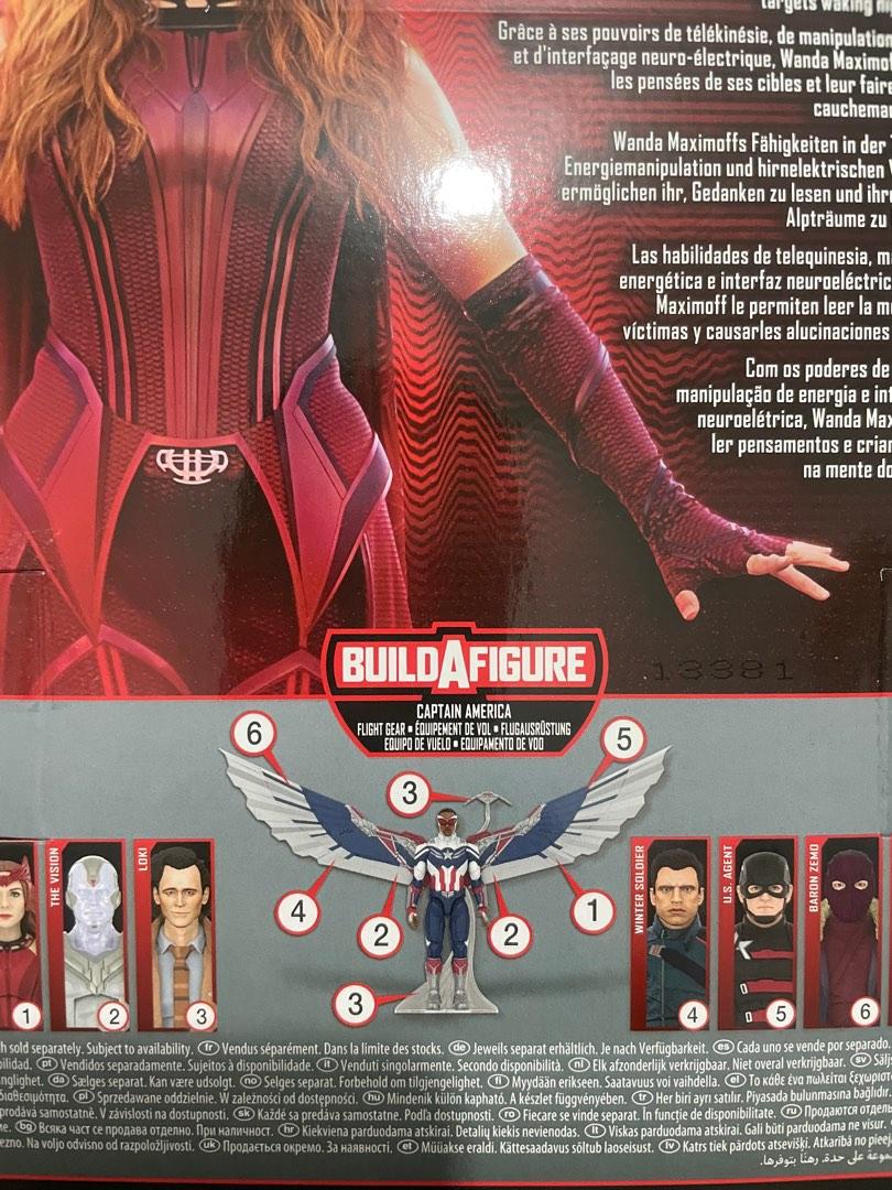 Disney+ Marvel Legends (Captain America Flight Gear BAF Right Middle ...