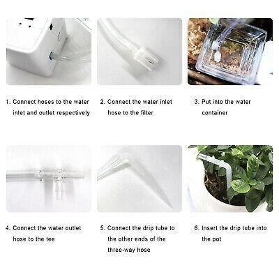 DIY Micro Automatic Drip Irrigation Kit,Houseplants Self Watering ...