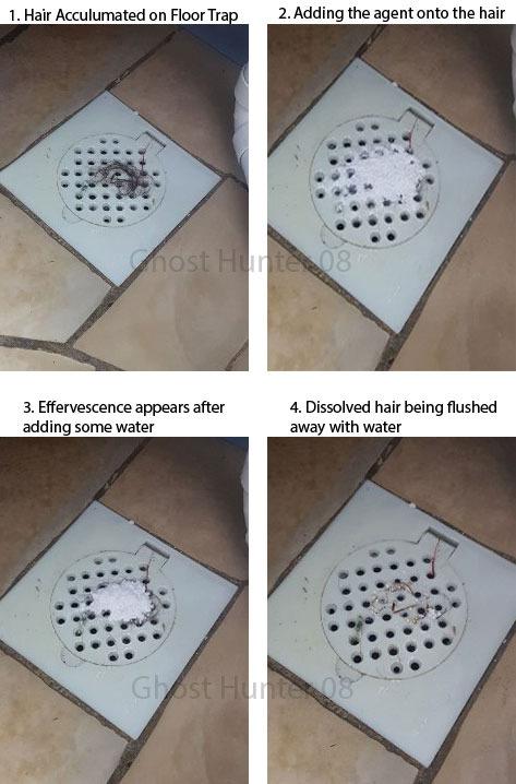 Drain Cleaner / Clears Choke 210gram, Furniture & Home Living, Cleaning ...