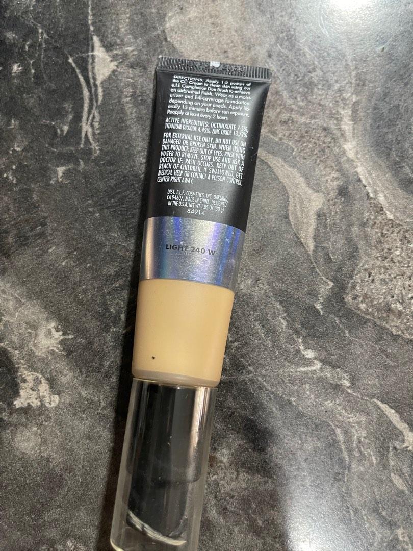 Elf camo cc cream foundation, Beauty & Personal Care, Face, Makeup on ...