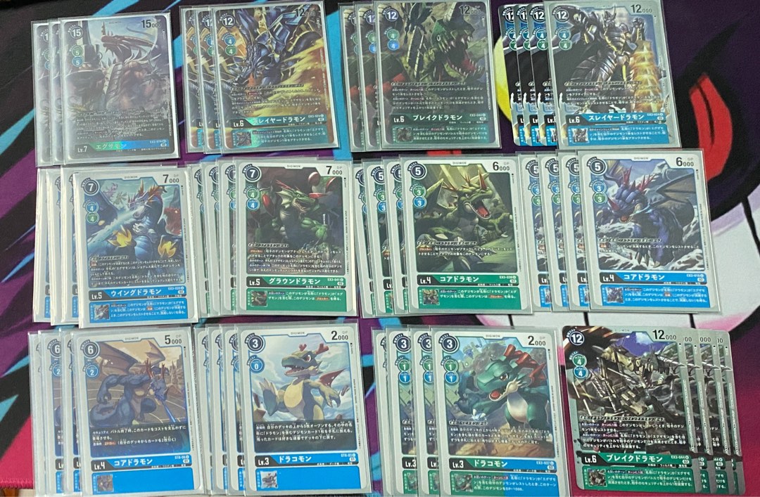 Digimon Examon Set EX03, Hobbies & Toys, Toys & Games on Carousell