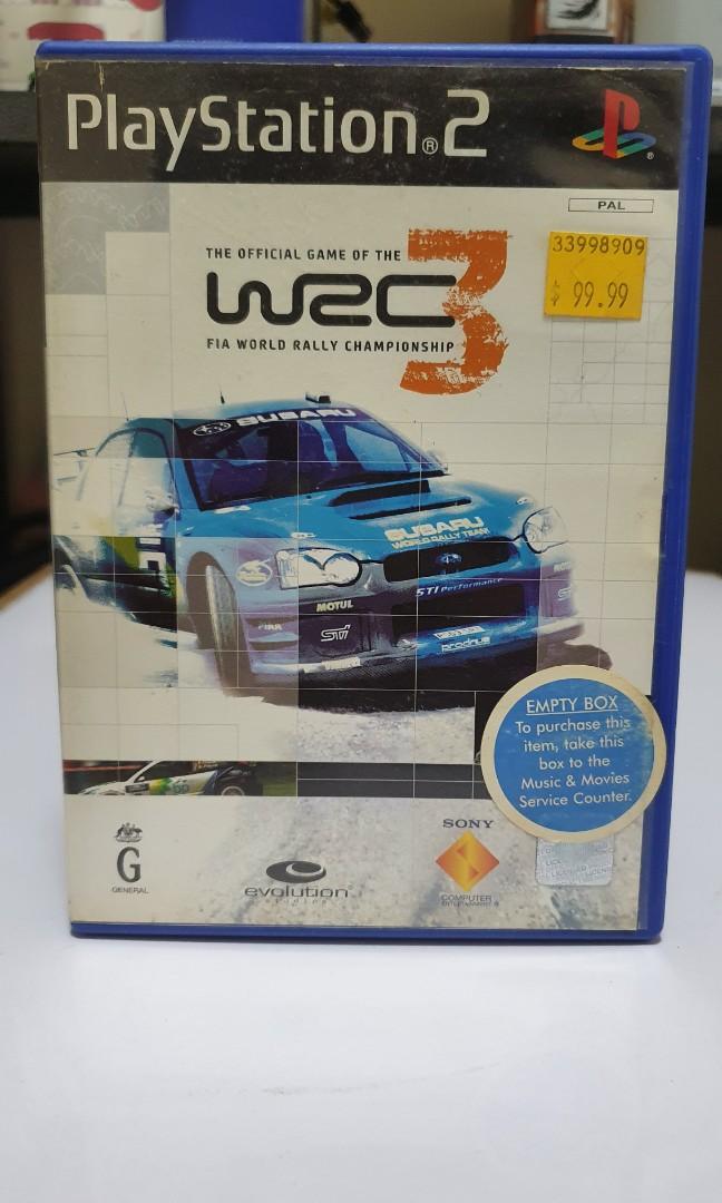 WRC3 ( Sony Ps2 , PAL), Video Gaming, Video Games, PlayStation on Carousell