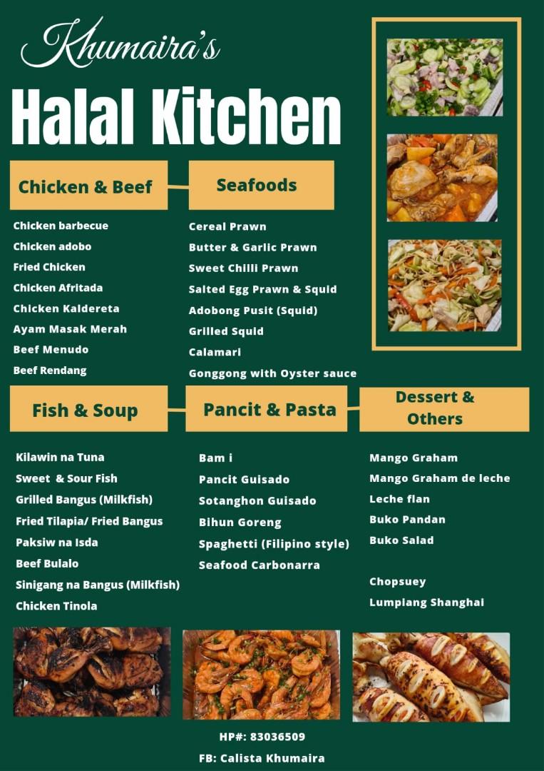 Filipino Halal Cuisines, Food & Drinks, Homemade Bakes on Carousell