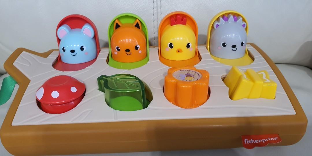 Fisher price hide and peek pop up, Babies & Kids, Infant Playtime on ...
