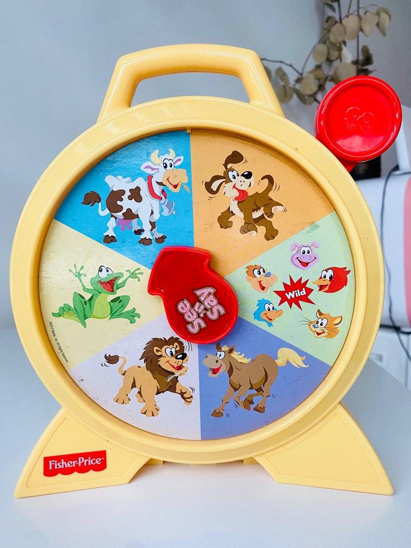 Fisher Price See N Say Talking Game Sensory Learning Animal Names and ...