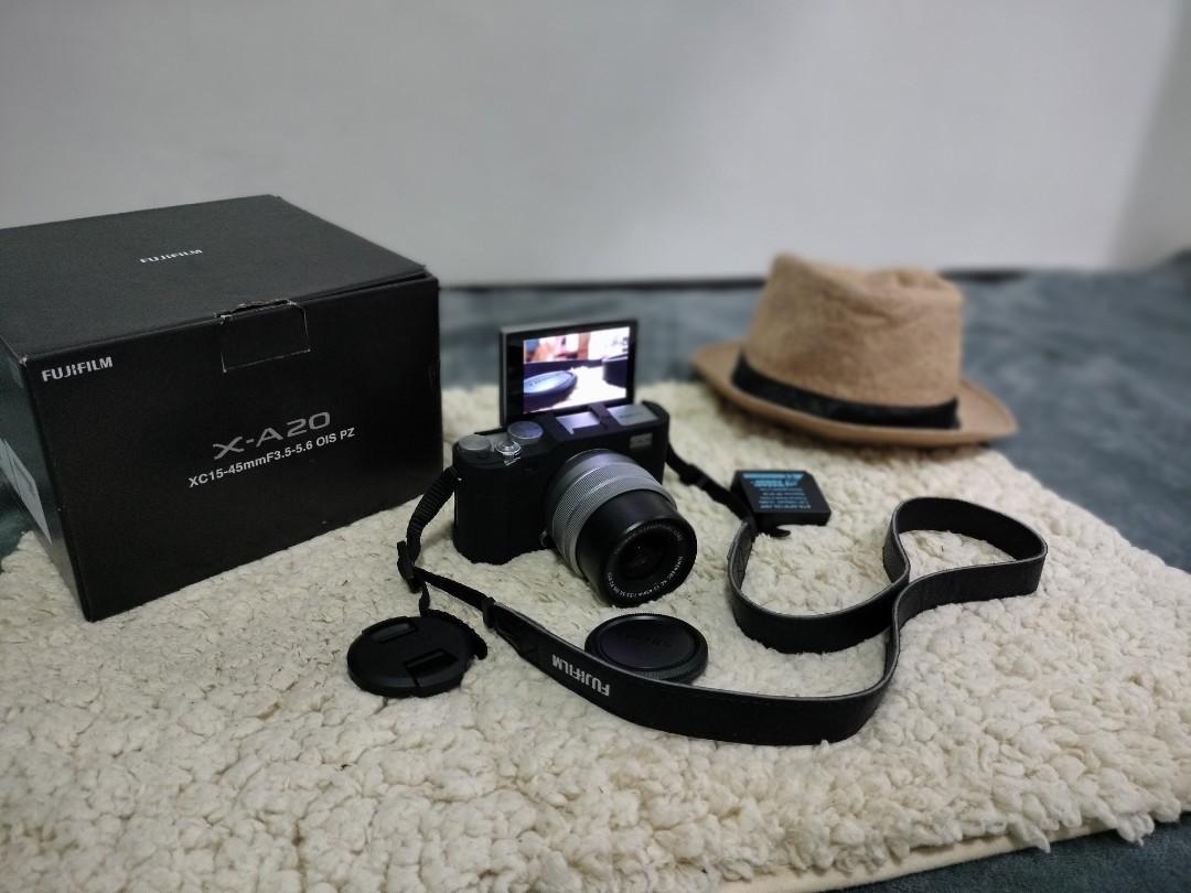FUJIFILM Xa20 | Mirrorless Vlogging Camera (Touchscreen), Photography ...