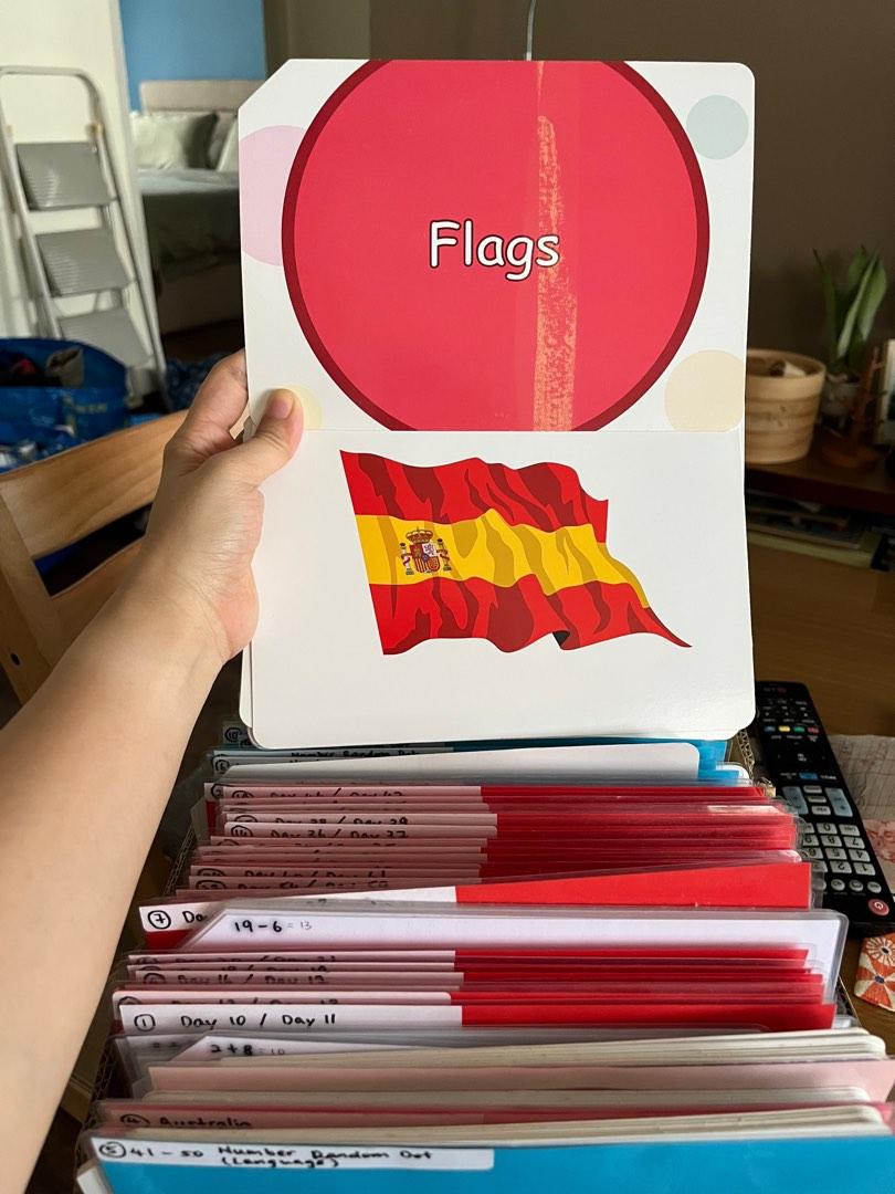 Full set of good quality flash cards, Hobbies & Toys, Books & Magazines ...