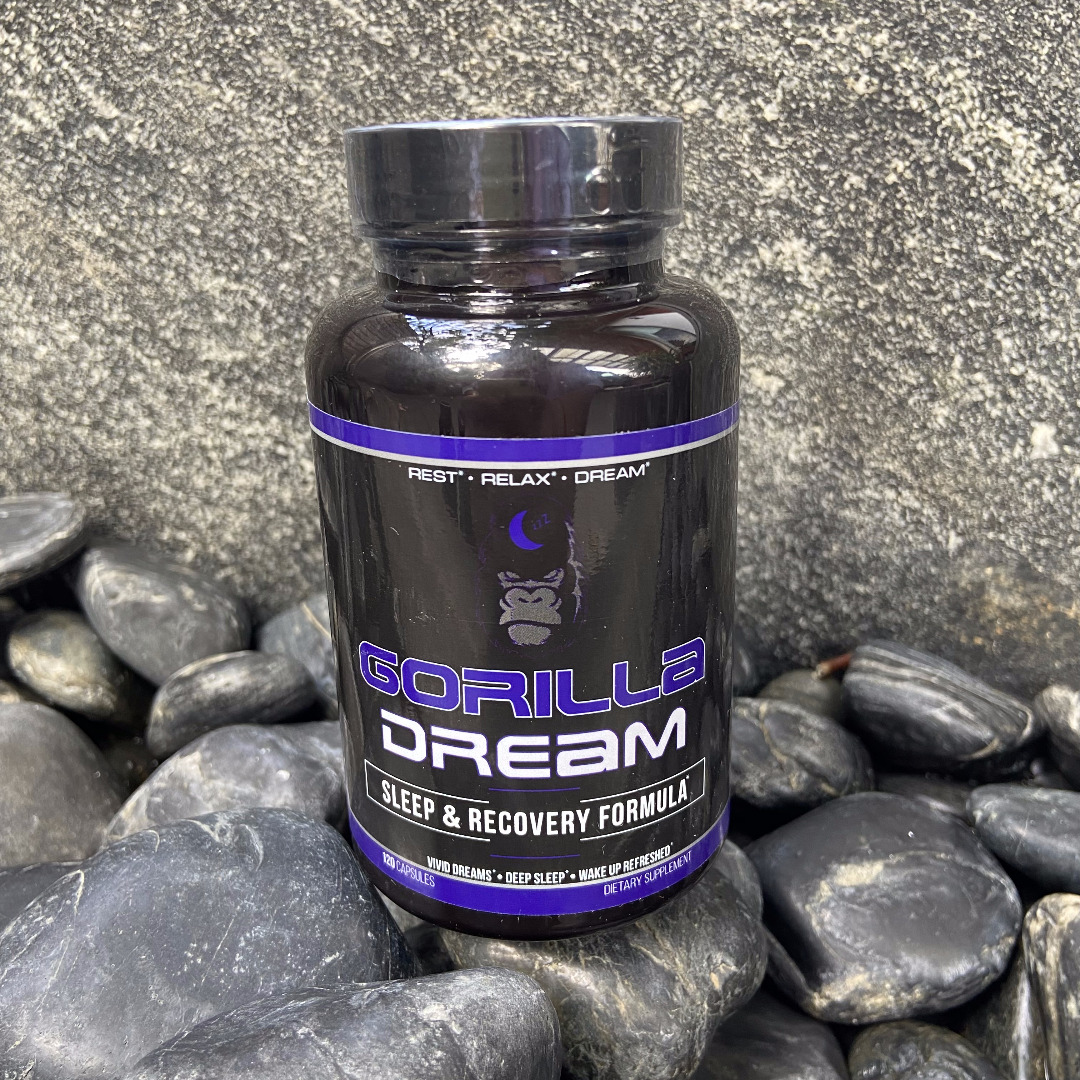 Gorilla Dream Melatonin Sleep Aid Supplement for Deep Sleep, Lucid ...