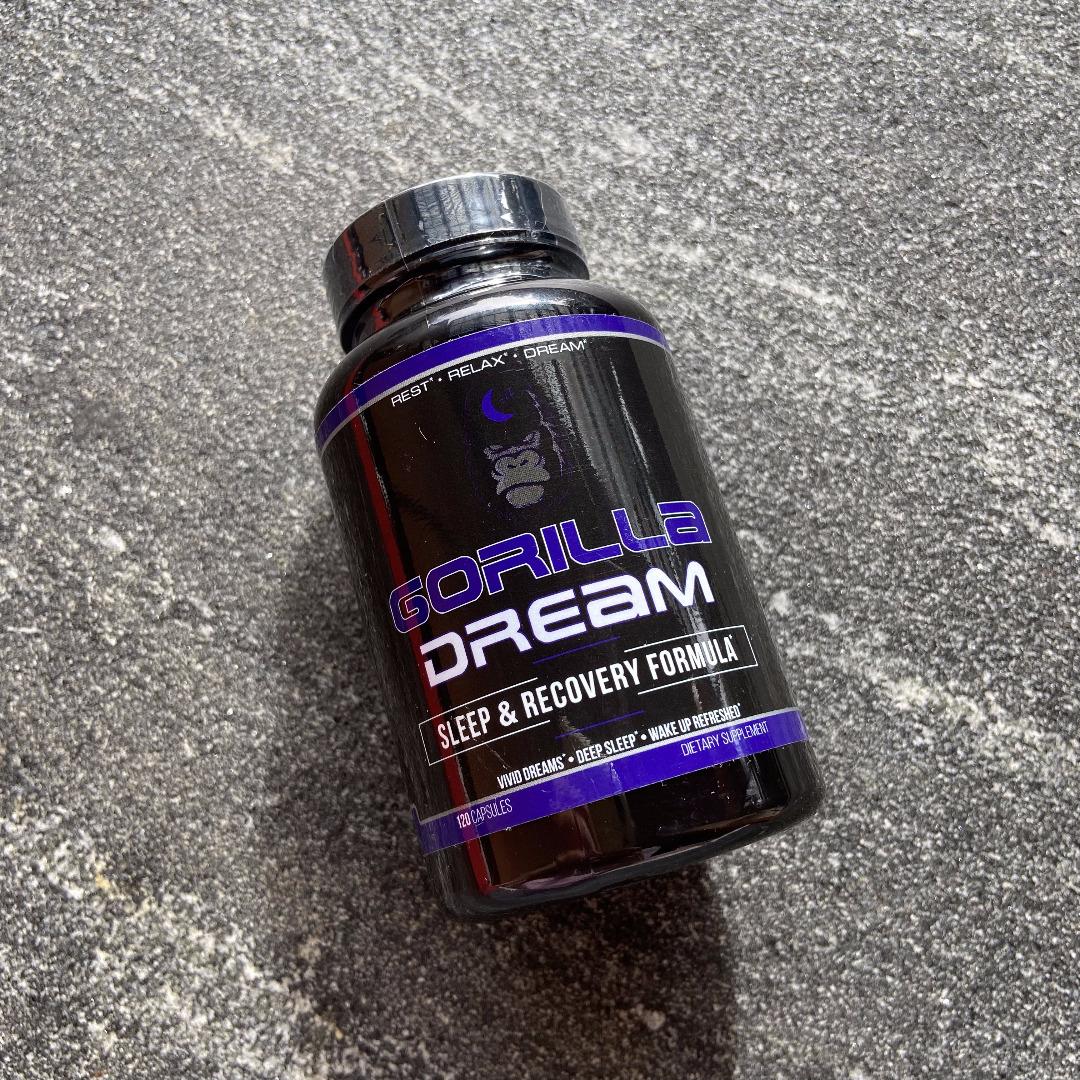 Gorilla Dream Melatonin Sleep Aid Supplement for Deep Sleep, Lucid ...