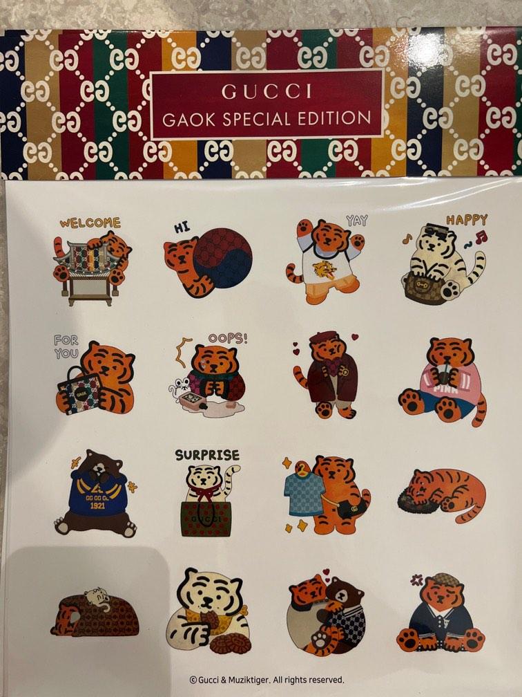 Gucci Gaok Special Edition stickers, Hobbies & Toys, Memorabilia ...