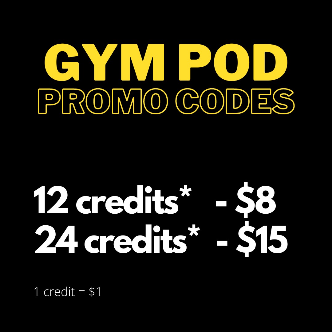 GYM POD promo codes, Tickets & Vouchers, Store Credits on Carousell