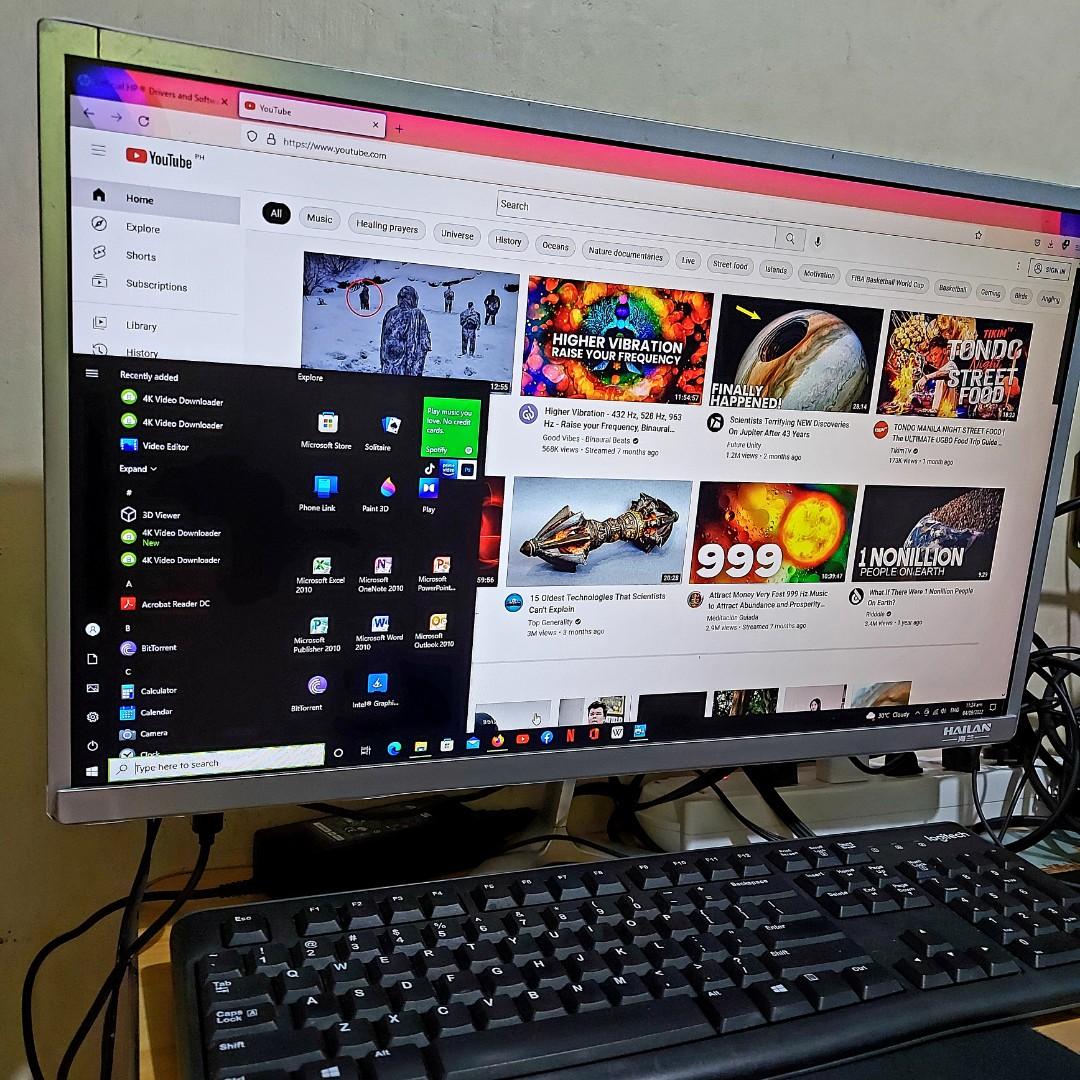 Hailan 24" i5-7500 and i3-7100 All in One Computers With Newly Replaced LCD Panel, Computers ...