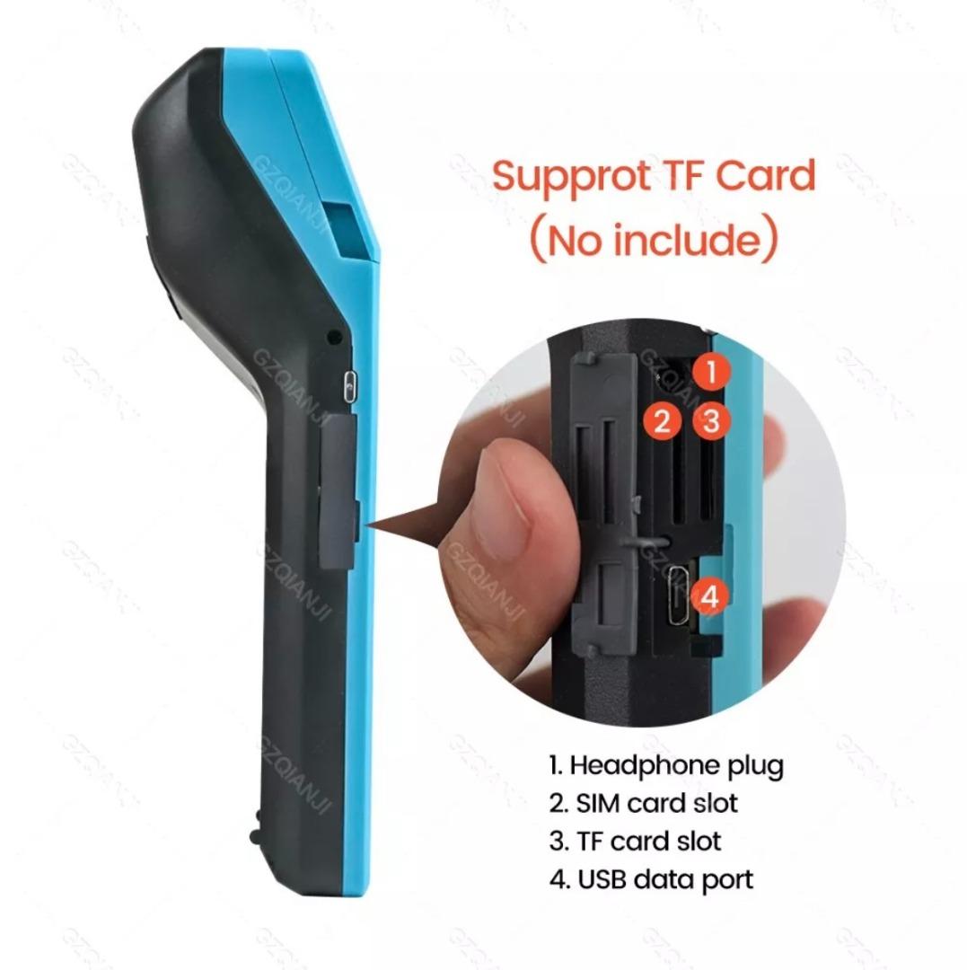 Handheld Android POS PDA Terminal with 1D Barcode Scanner Reader ...