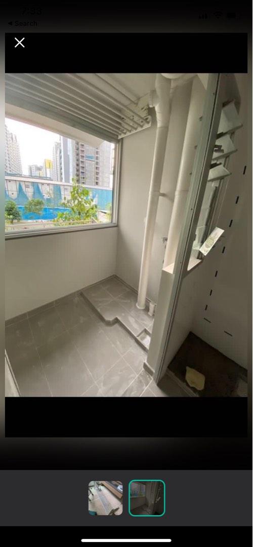 HDB BTO Ceiling Laundry Rack, Furniture & Home Living, Home Improvement ...