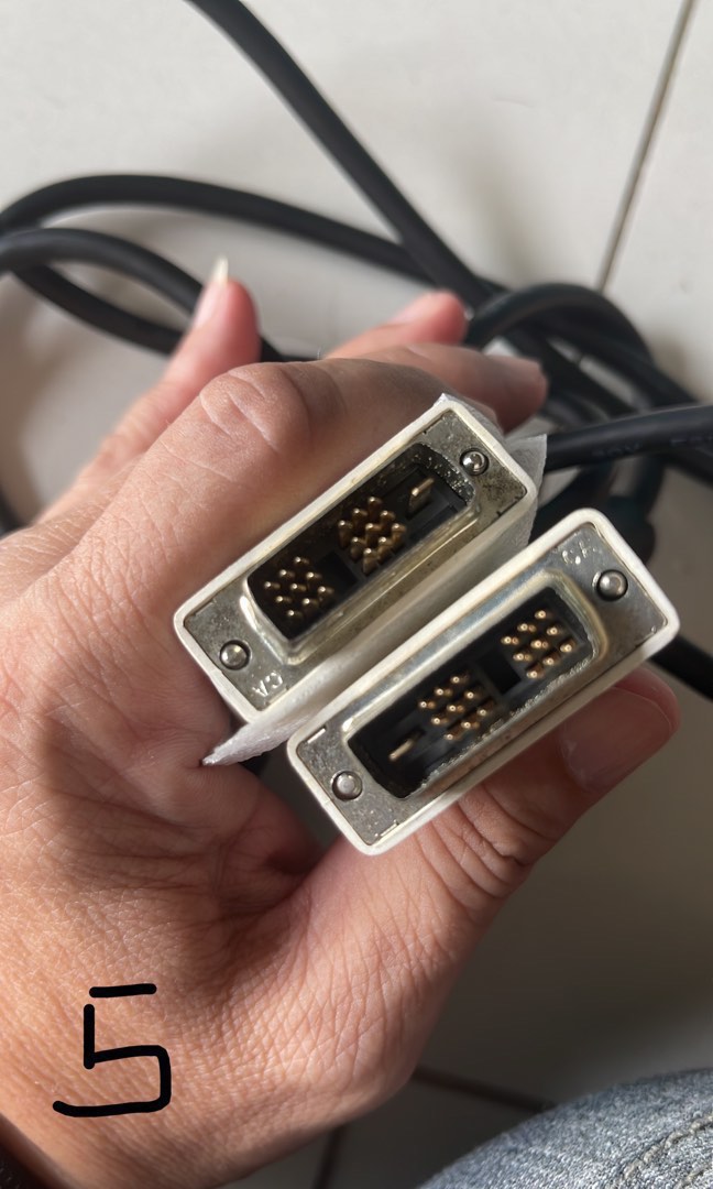 Hdmi-vga, dvi -Dvi 10 pins, D-D connector, hdmi-hdmi connectors, Computers & Tech, Parts ...