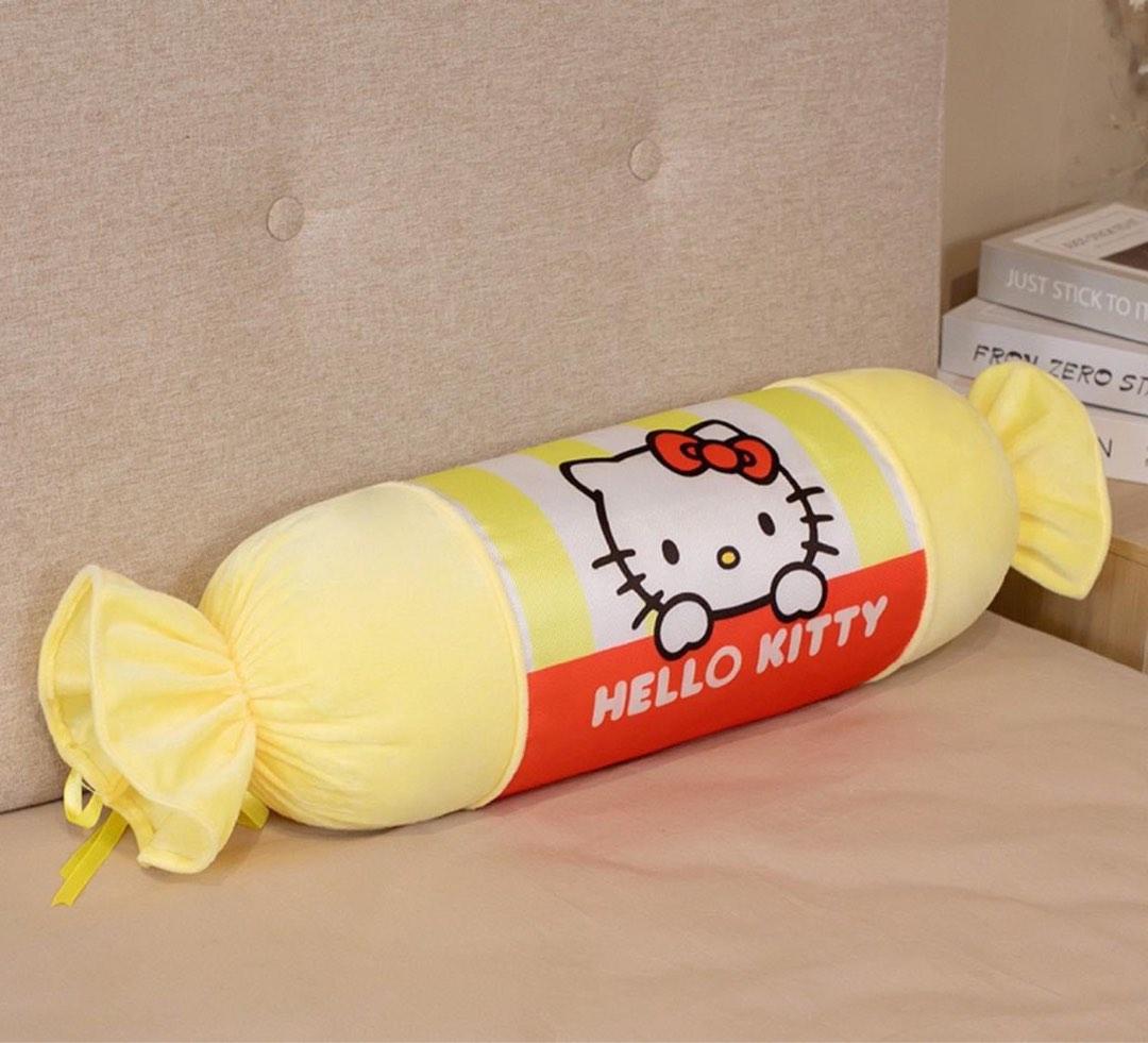 Hello kitty bolster, Furniture & Home Living, Bedding & Towels on Carousell