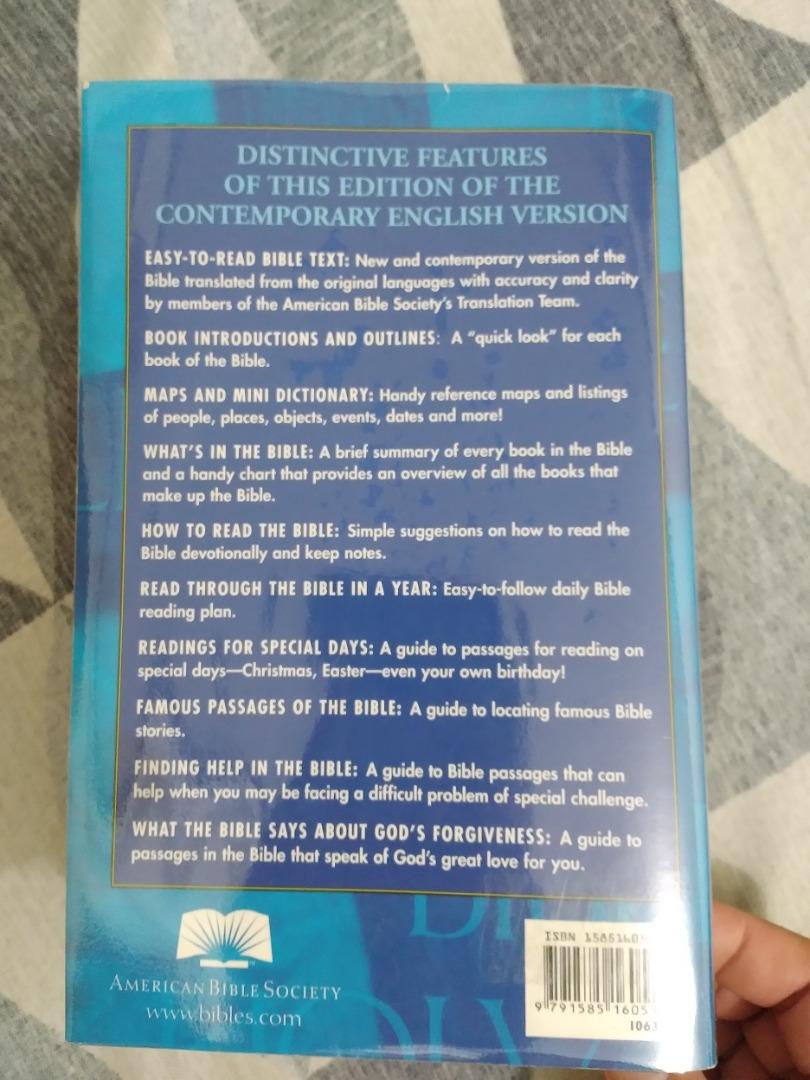 Holy Bible: Contemporary English Version 1995, Hobbies & Toys, Books ...