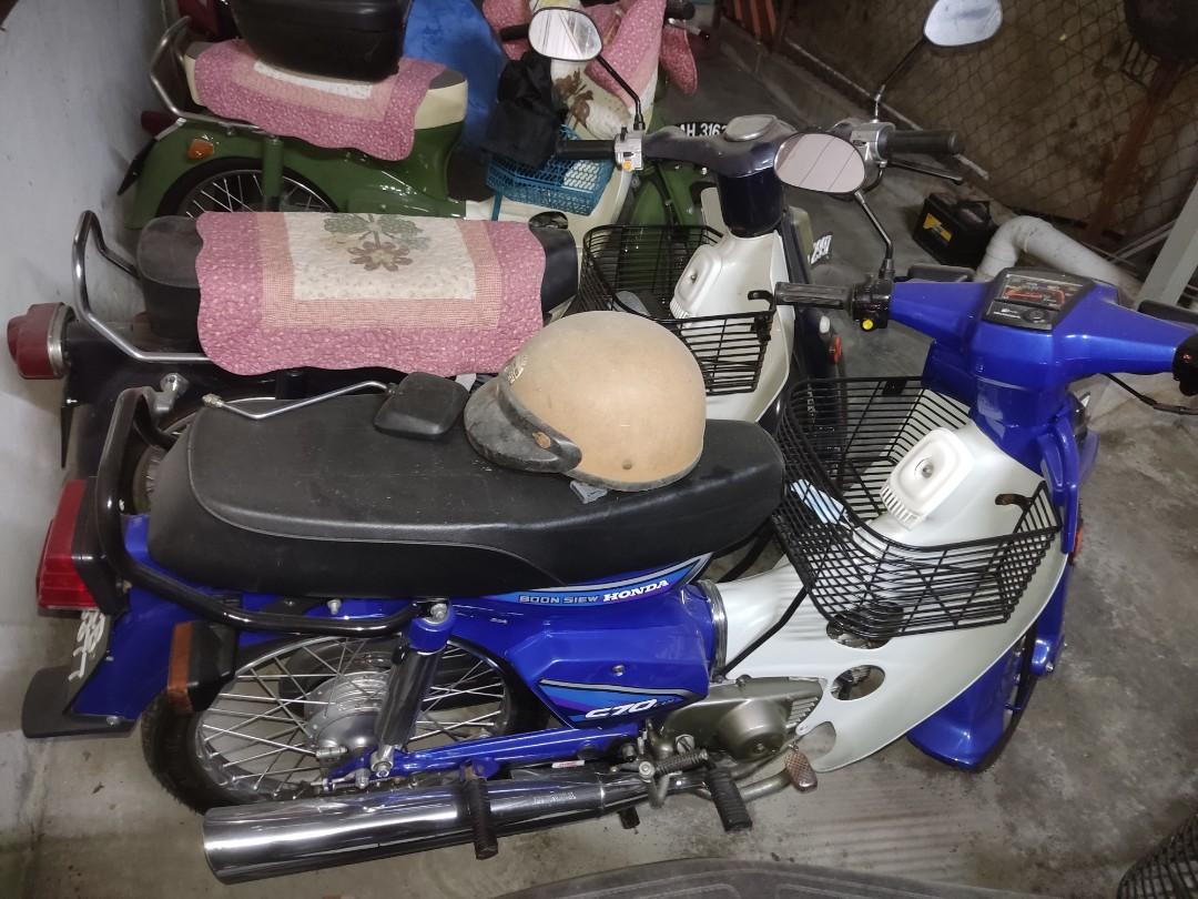 Honda cup 70 petak, Motorbikes on Carousell