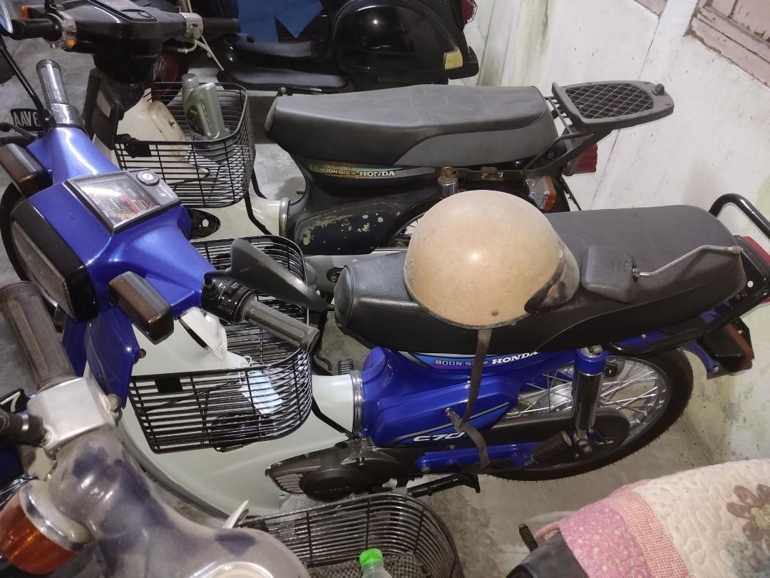 Honda cup 70 petak, Motorbikes on Carousell