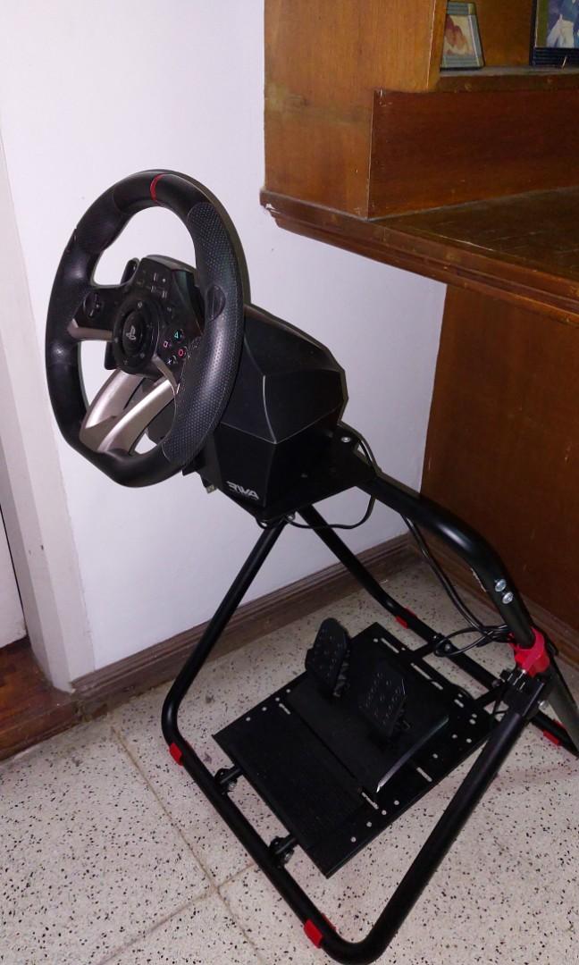 Hori APEX RWA Steering Wheel and Foldable Mount, Video Gaming, Gaming ...