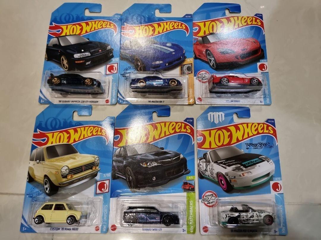 Hot Wheels JDM cars, Hobbies & Toys, Toys & Games on Carousell