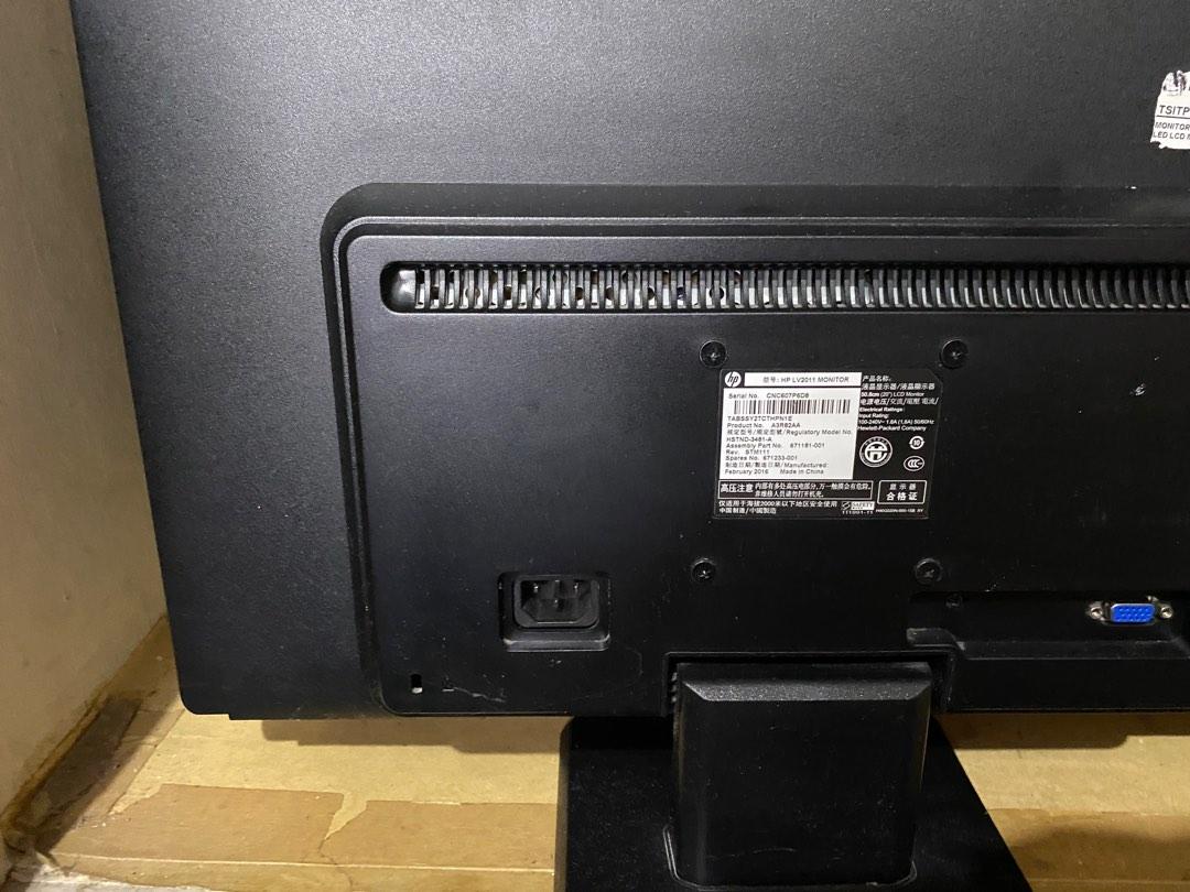 HP LV2011 Monitor 20 inch, Computers & Tech, Parts & Accessories ...