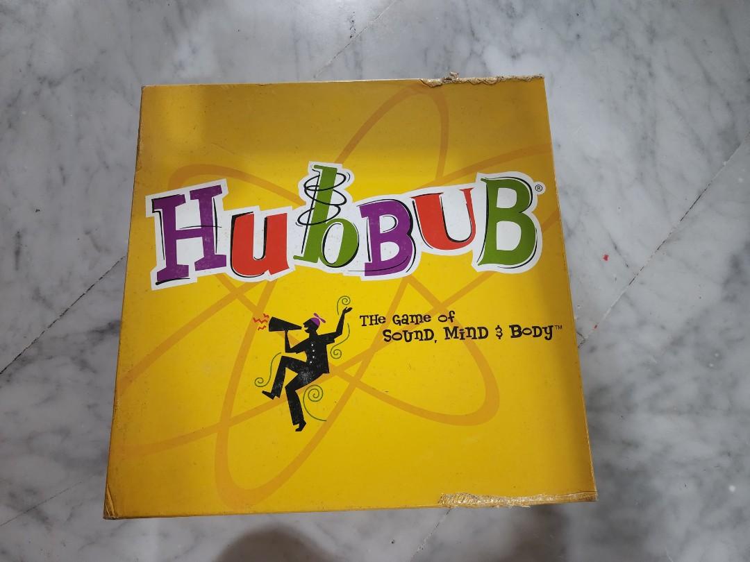Hubbub Board Games, Hobbies & Toys, Toys & Games on Carousell