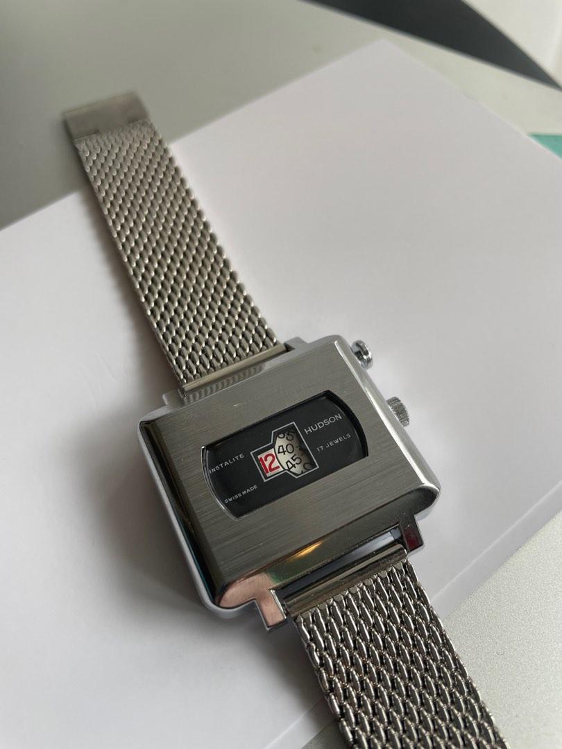 Hudson Instalite Jump Hour Watch, Men's Fashion, Watches & Accessories ...