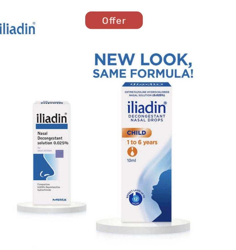Iliadin nasal drops 10ml, Everything Else on Carousell