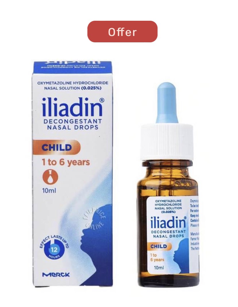 Iliadin nasal drops 10ml, Everything Else on Carousell