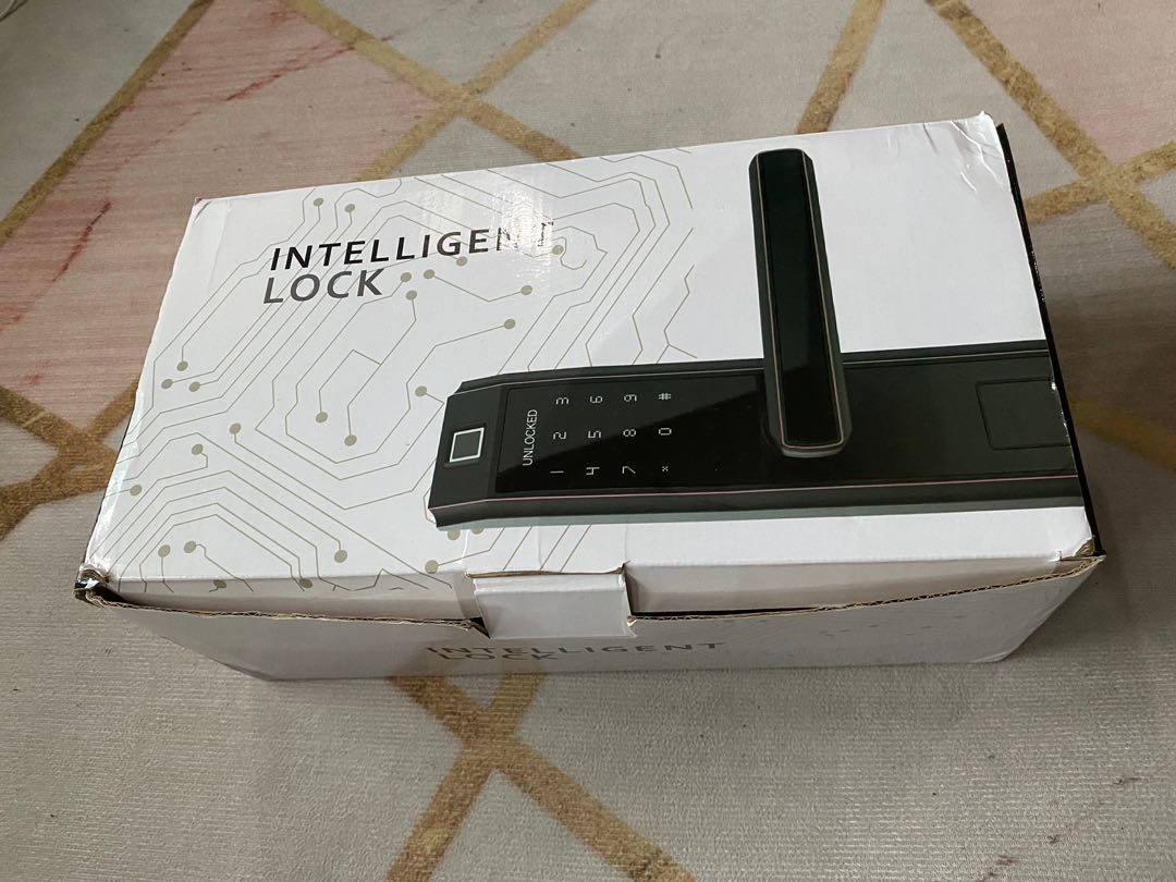 Intelligent Lock - with smart tag, finger id, keypad & emergency keys ...