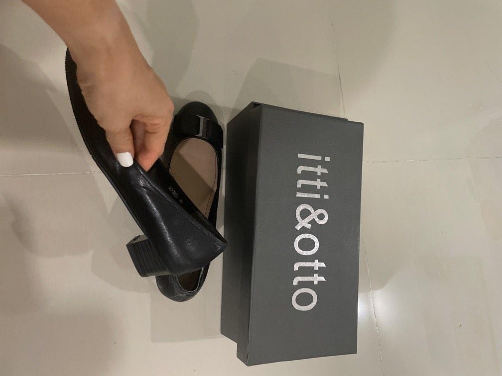 itti & otto Black pumps, Women's Fashion, Footwear, Heels on Carousell