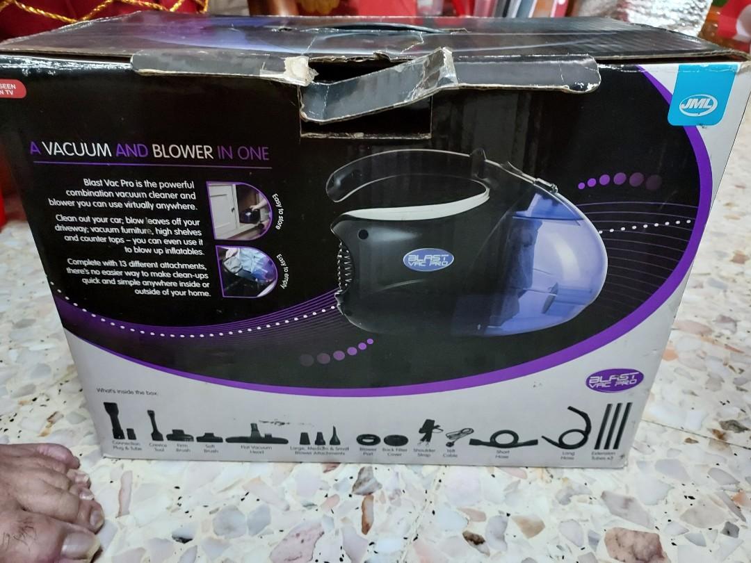 JML Vacuum Cleaner Compact yet Powerful with multiple heads and blower ...
