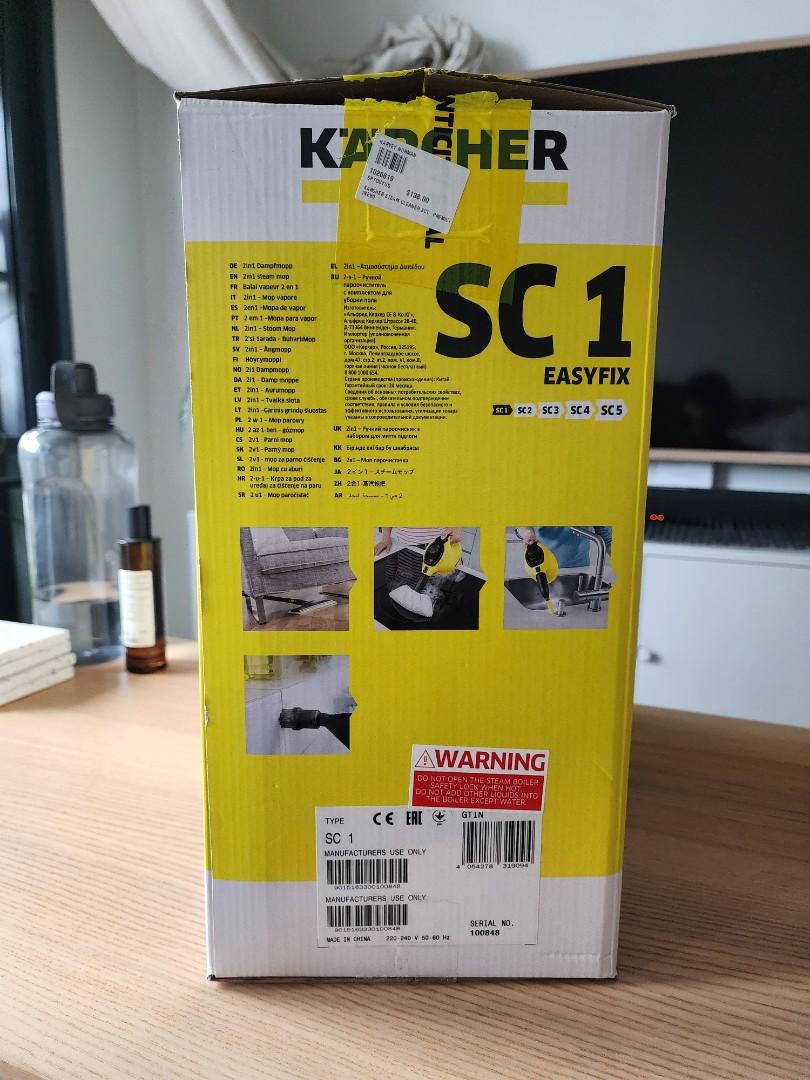 Karcher SC1 Steam Cleaner, TV & Home Appliances, Vacuum Cleaner ...