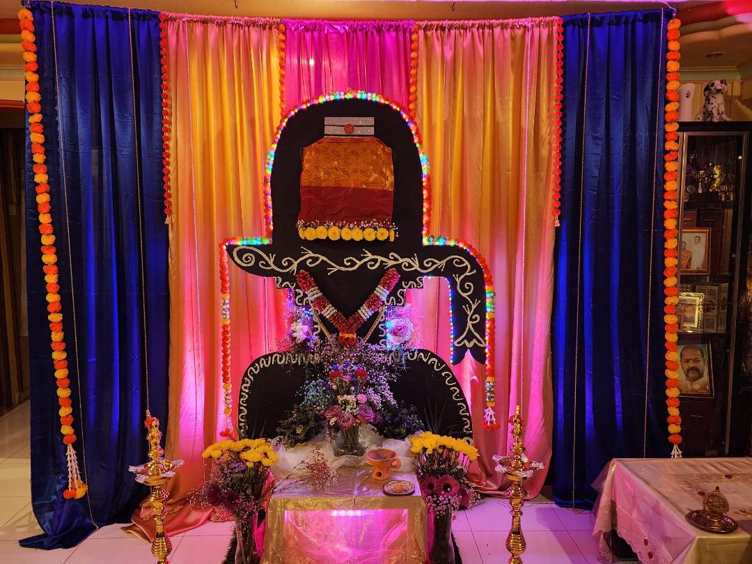 Karumathi or 1st year prayers deco, Furniture & Home Living, Home Decor ...