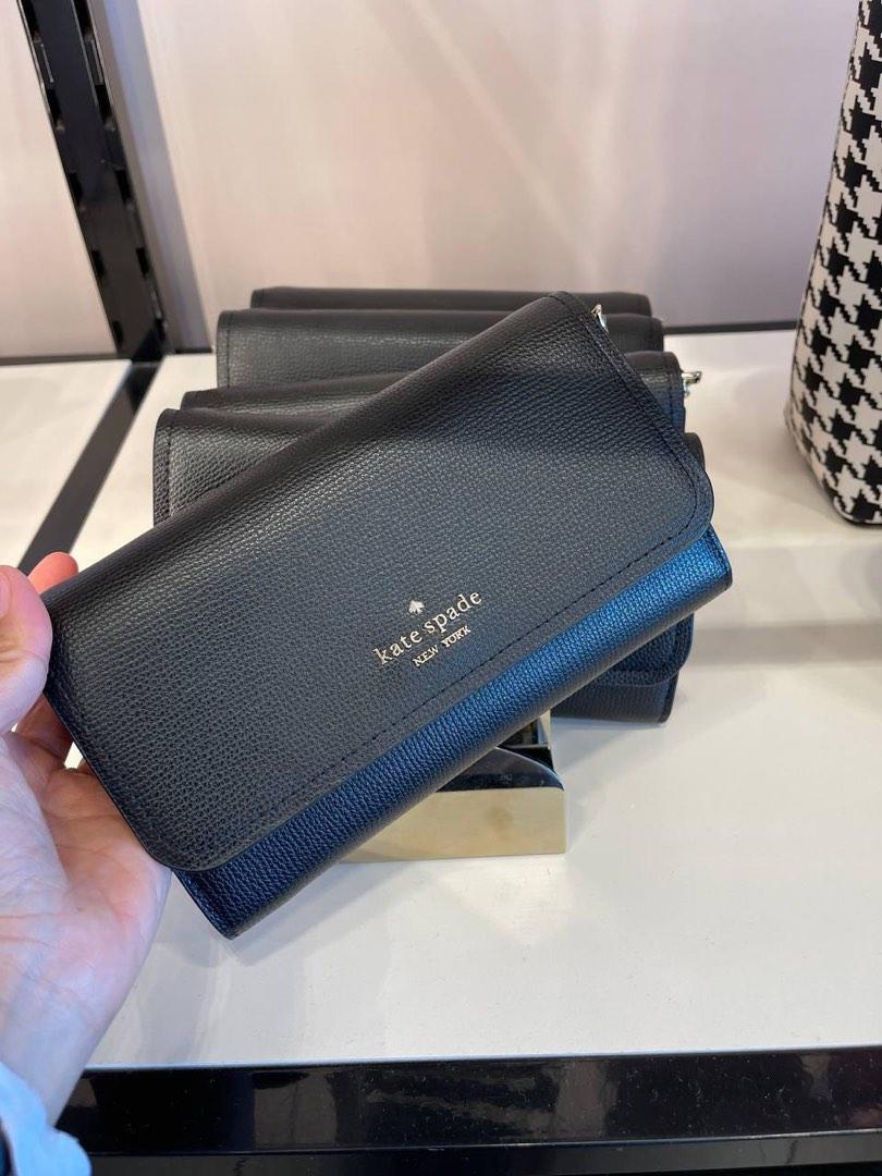 Kate Spade Darcy Chain Wallet Crossbody in Black, Luxury, Bags ...