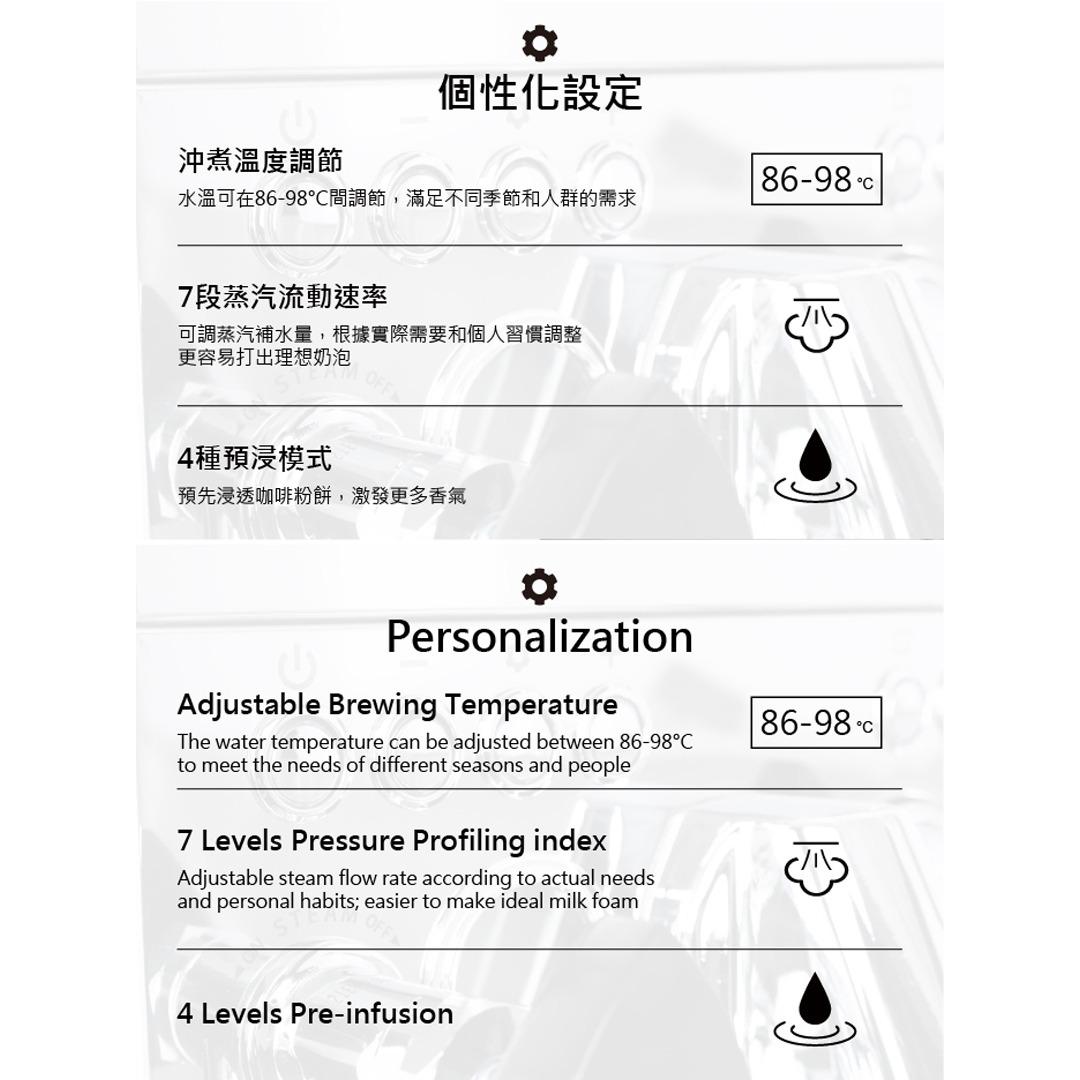 [行貨]KD-310J2 WPM三加熱塊意式咖啡機(接水版) Triple Thermo-block Espresso Machine (Direct Water Line ...